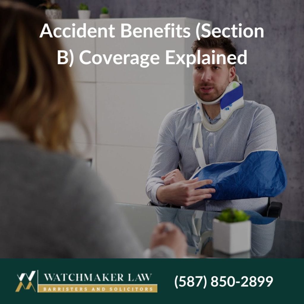 Accident Benefits (Section B) Coverage Explained in Alberta
